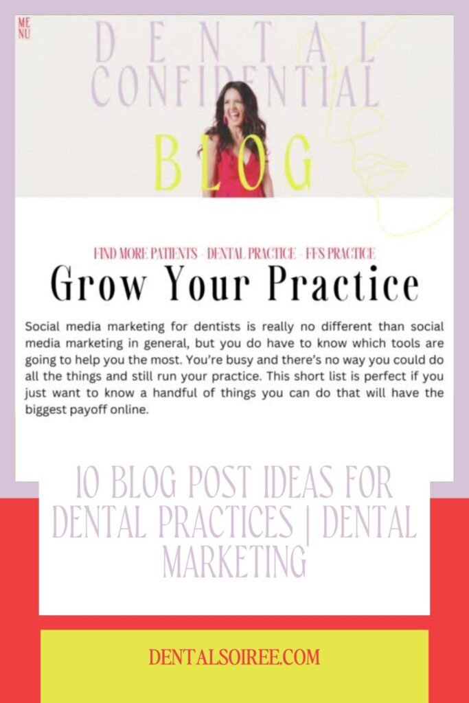 10 Blog Post Ideas for Dental Practices | Dental Marketing ...